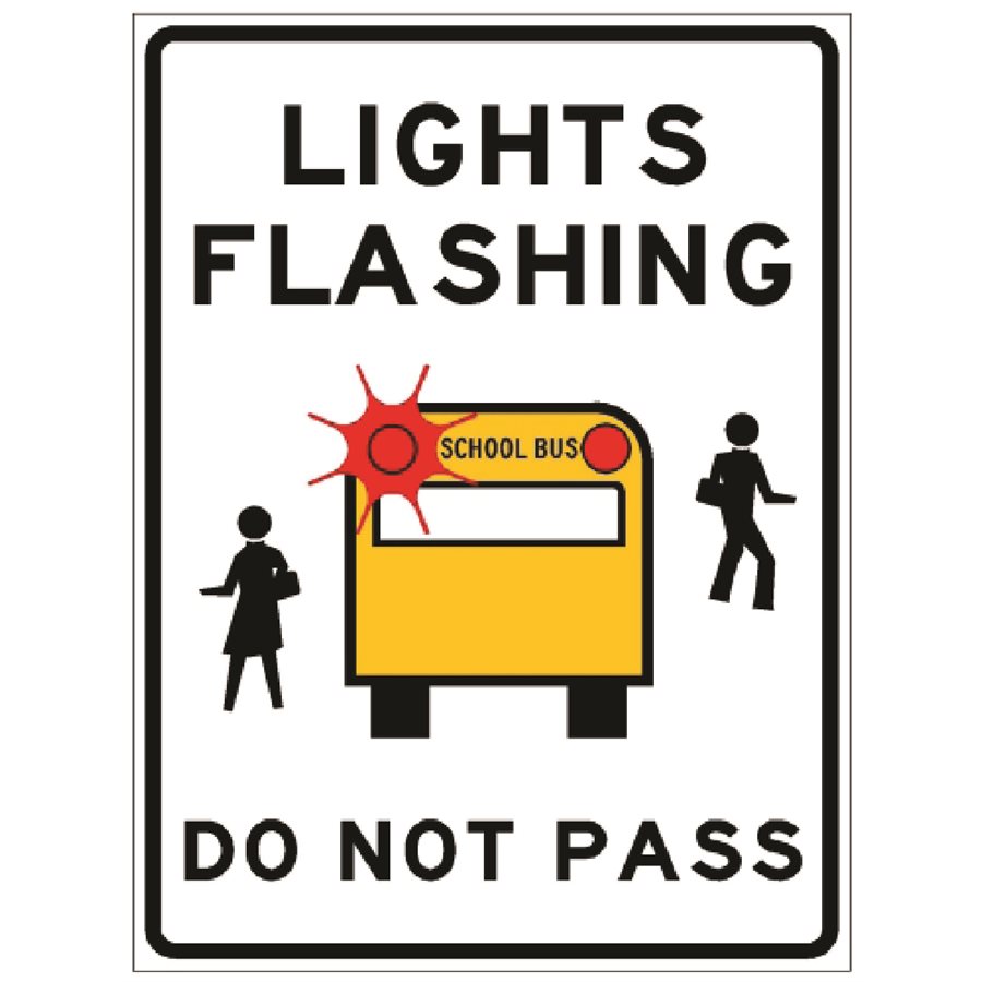 Lights Flashing Do Not Pass (School Bus)