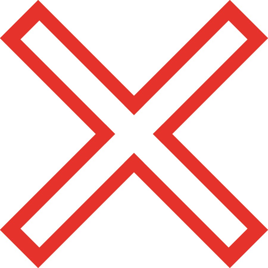 Railway Crossing (Crossbucks, 2pc.bent aluminum)