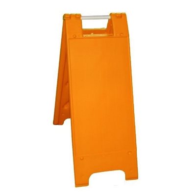 Minicade Barricade Sign Stand - No Sheeting, Orange | Sign Stands ...