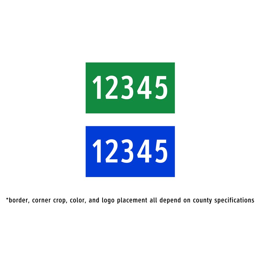 Rural Address Signs - Alberta | Signs | ATS Traffic Product Catalog