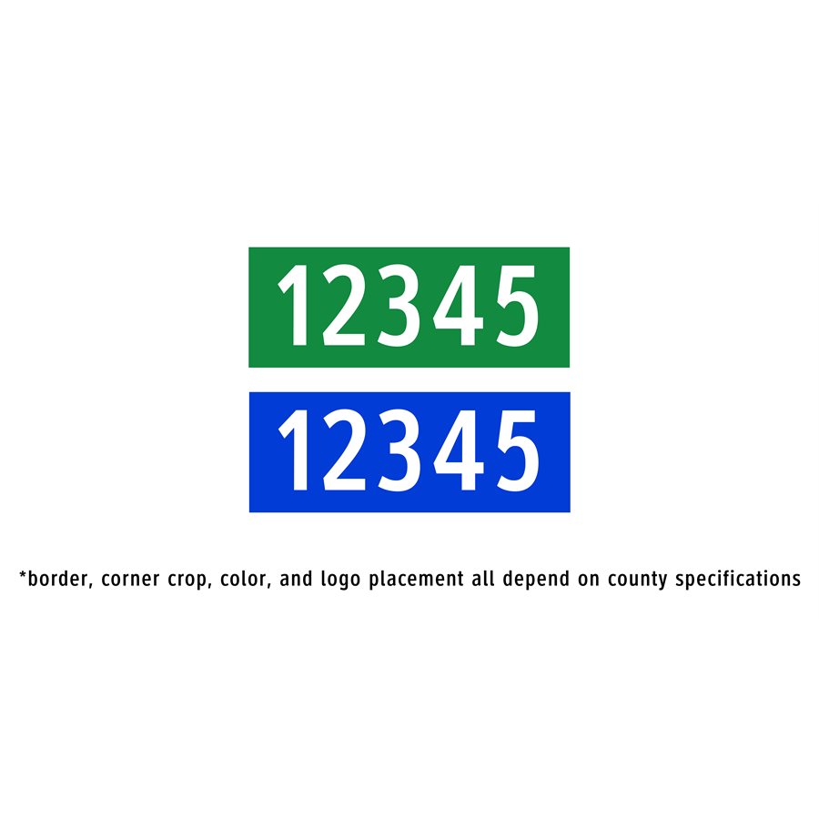 Rural Address Signs - Alberta | Signs | ATS Traffic Product Catalog