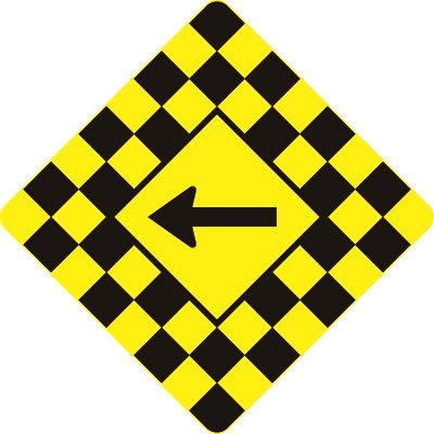 Checkerboard symbol LEFT/RIGHT ARROW