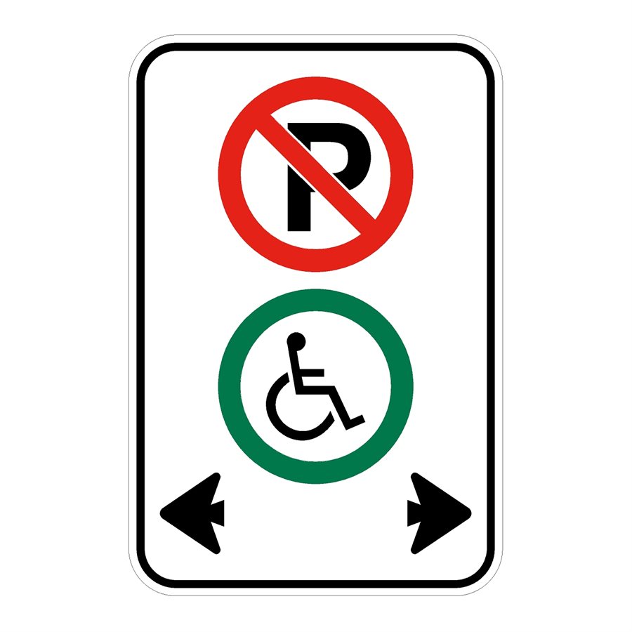 No Parking Disabled Only