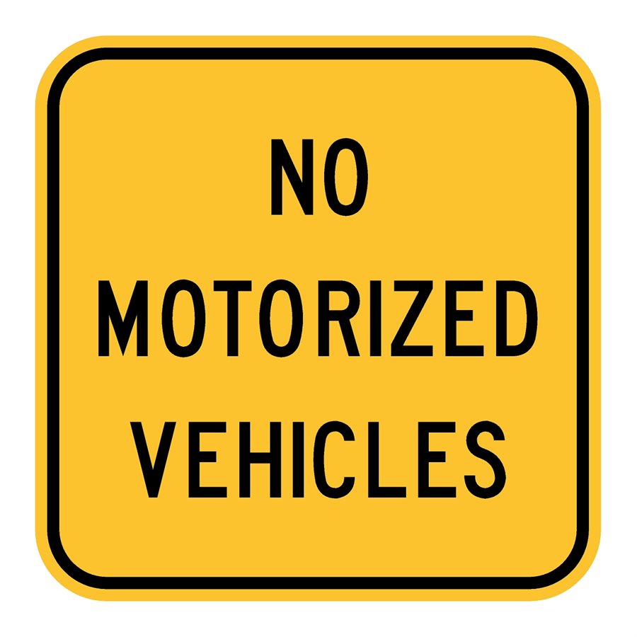 No Motorized Vehicles