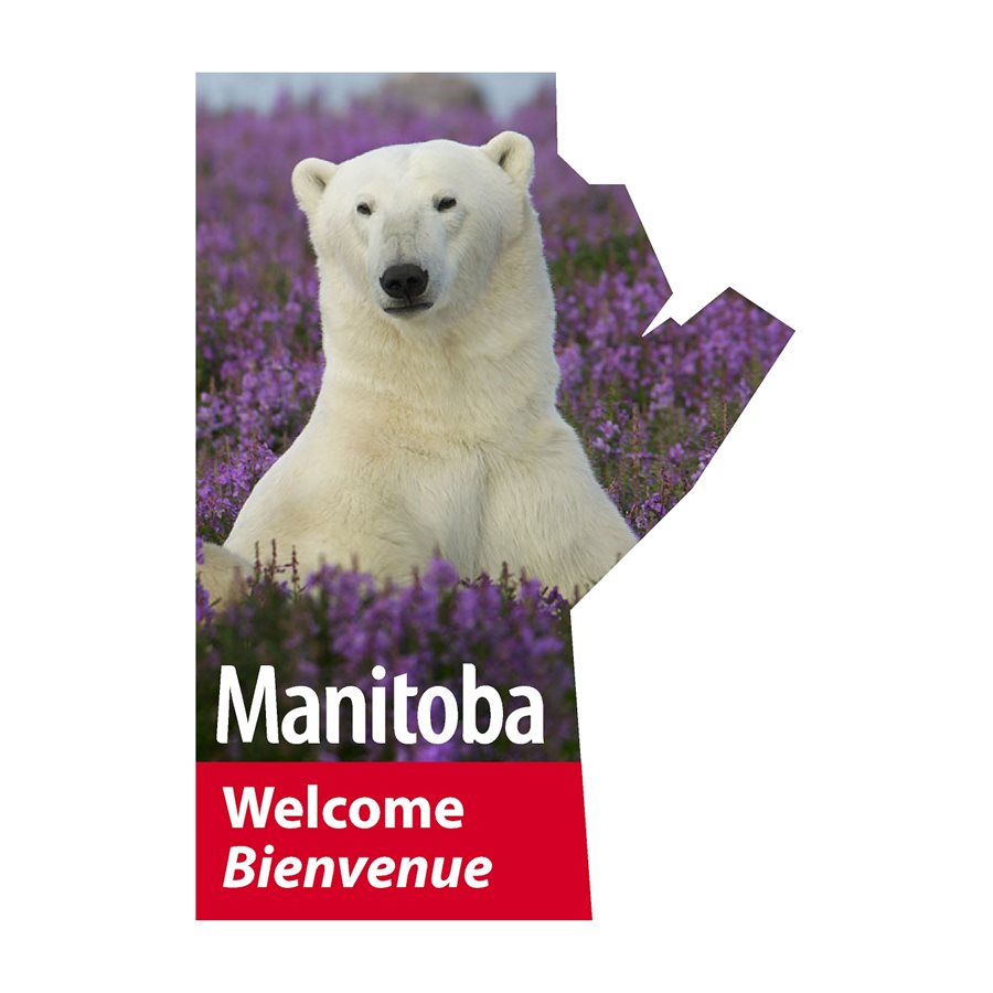 Welcome to Manitoba Sign B (4 Piece Sign)