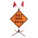 WindMaster Sign Stand with 2 Rigid Brackets - 4818K2 | Sign Stands | Signs | ATS Traffic Product ...