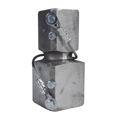 Coupler -Square - 2-1 / 4" x 1-3 / 4" (QF003 Quickfix)