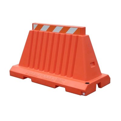 Traffic Barricade - Orange, No Stripe - Road Runner | Urban Barricades ...