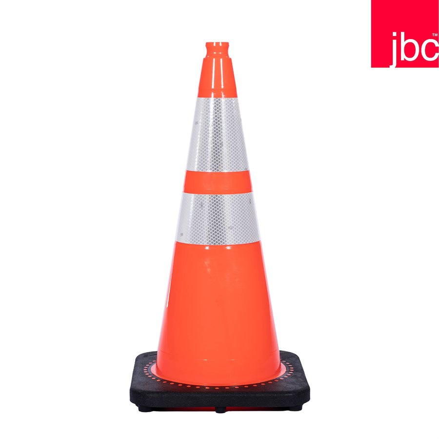 Retractable Cone Bar - 6ft - Orange/White | Cones | Delineators | ATS ...