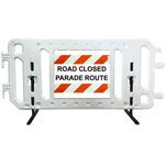 A-Frame Barricade - Single Sided - High Intensity Sheeting - Galvanized ...