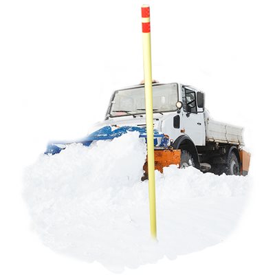 Culvert Marker - 6' - Fiberglass Rod - Spring Loaded - Orange | Culvert ...