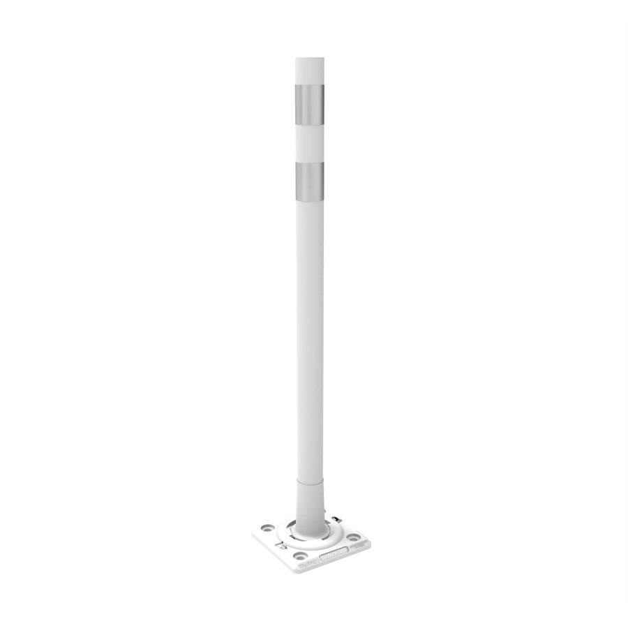 Post 48" Flat Top White | Sign Posts | Signs | ATS Traffic Product Catalog