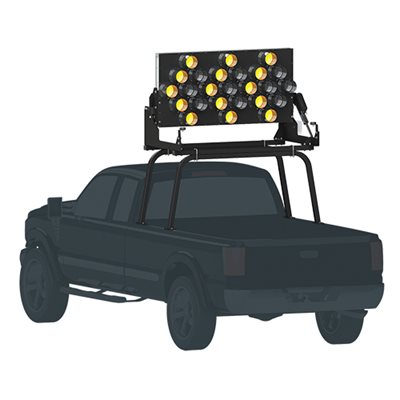Ver-Mac Arrow Board - 25 Light - Truck Mount - 30' x 60' | Message and ...