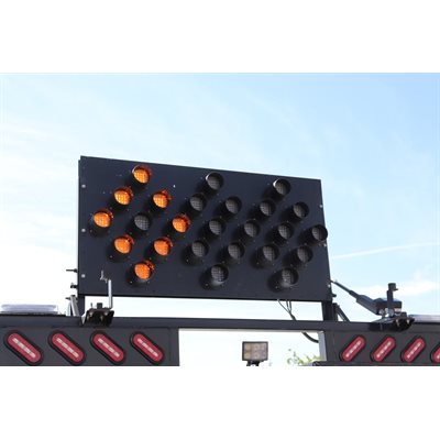 OPTRAFFIC Vehicle Mounted LED Arrow Board | Message and Arrow Boards ...