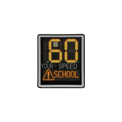 I-SAFE2 SL Variable Message Sign (VMS) - Speed Display - Complete System |Radar Speed Sign| ATS ...