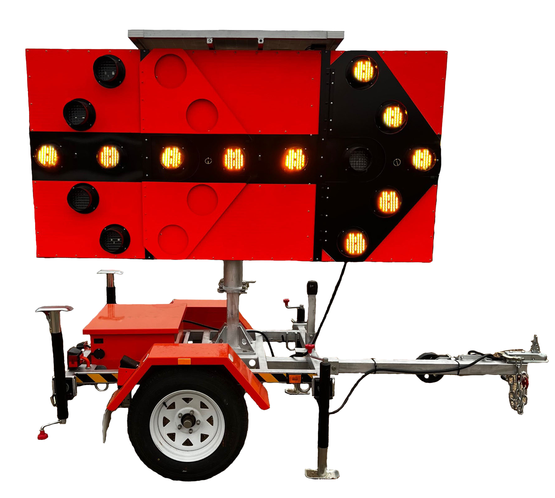 OPTRAFFIC Trailer Mounted LED Arrow Board - TMAB-C17A ( TC-12 ON MTO ...